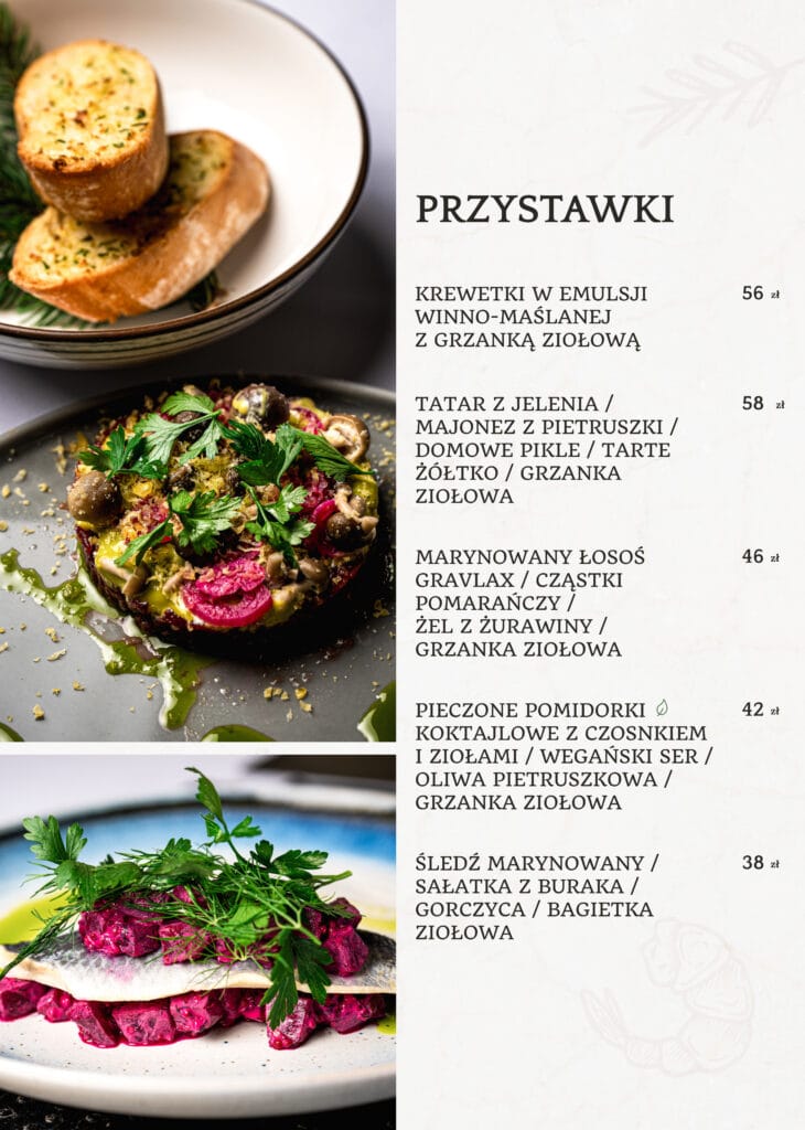 Menu – Tawerna Dominikańska